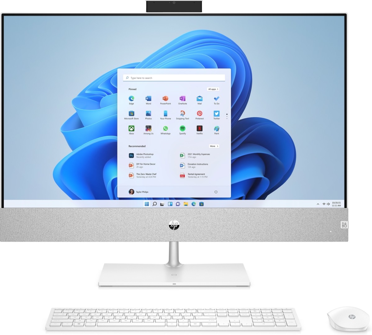 HP Pavilion All-in-One 27-ca1815no 27" i5 16GB 1 TB SSD Win 11 - 6D...