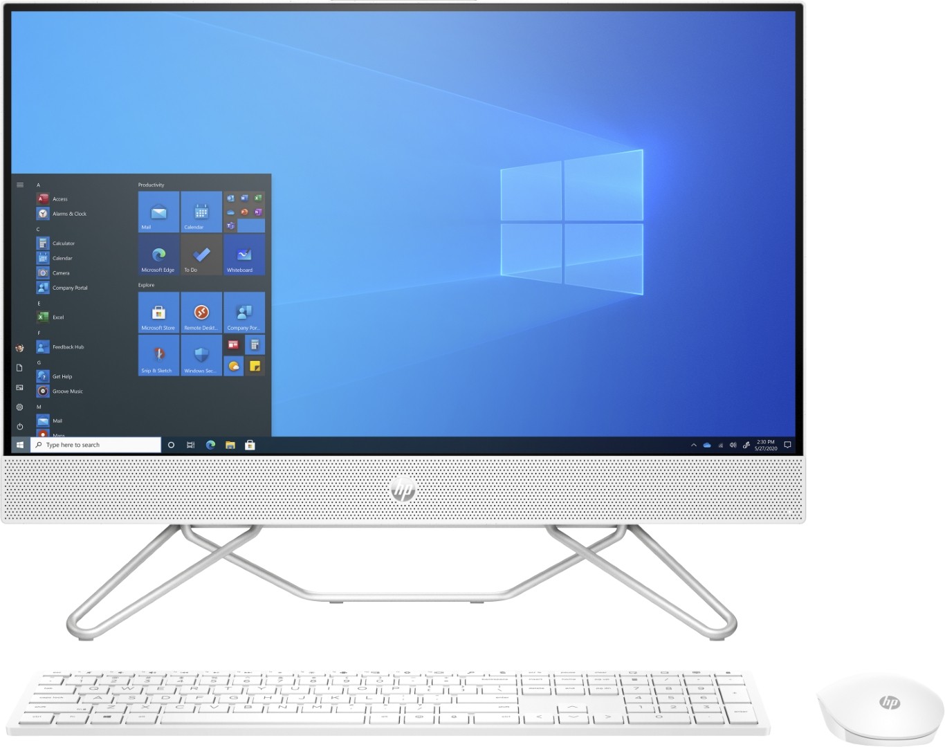 HP All-in-One 24-cb0412no 24" Intel QuadCore 8GB 256GB SSD Win 11
