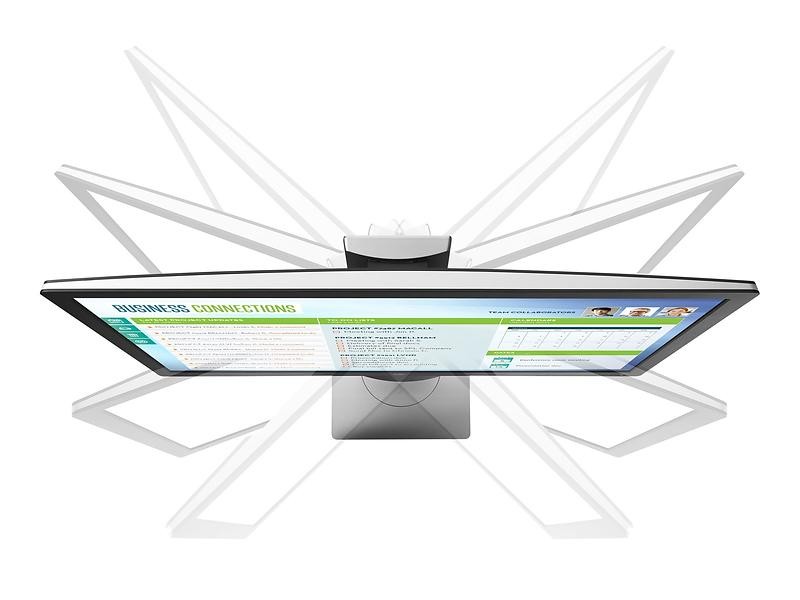 HP EliteDisplay E272q 27" 2K 1440p IPS-skärm med USB-hubb & ergonom...