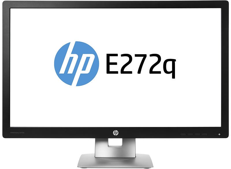 HP EliteDisplay E272q 27" 2K 1440p IPS-skärm med USB-hubb & ergonom...