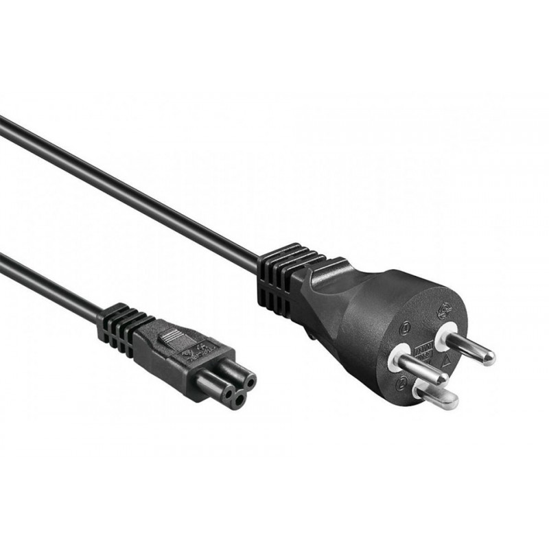 DK Strömkabel till bärbara datorer 1M Denmark Plug IEC 60320 C5 Mic...