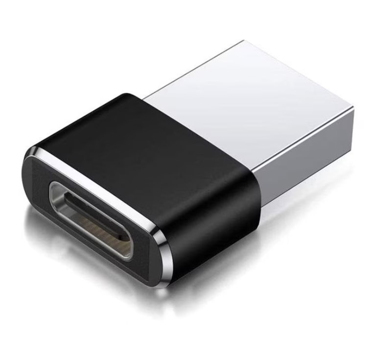 USB 2.0 to USB-C Adapter för att ansluta enheter med USB-C till dat...