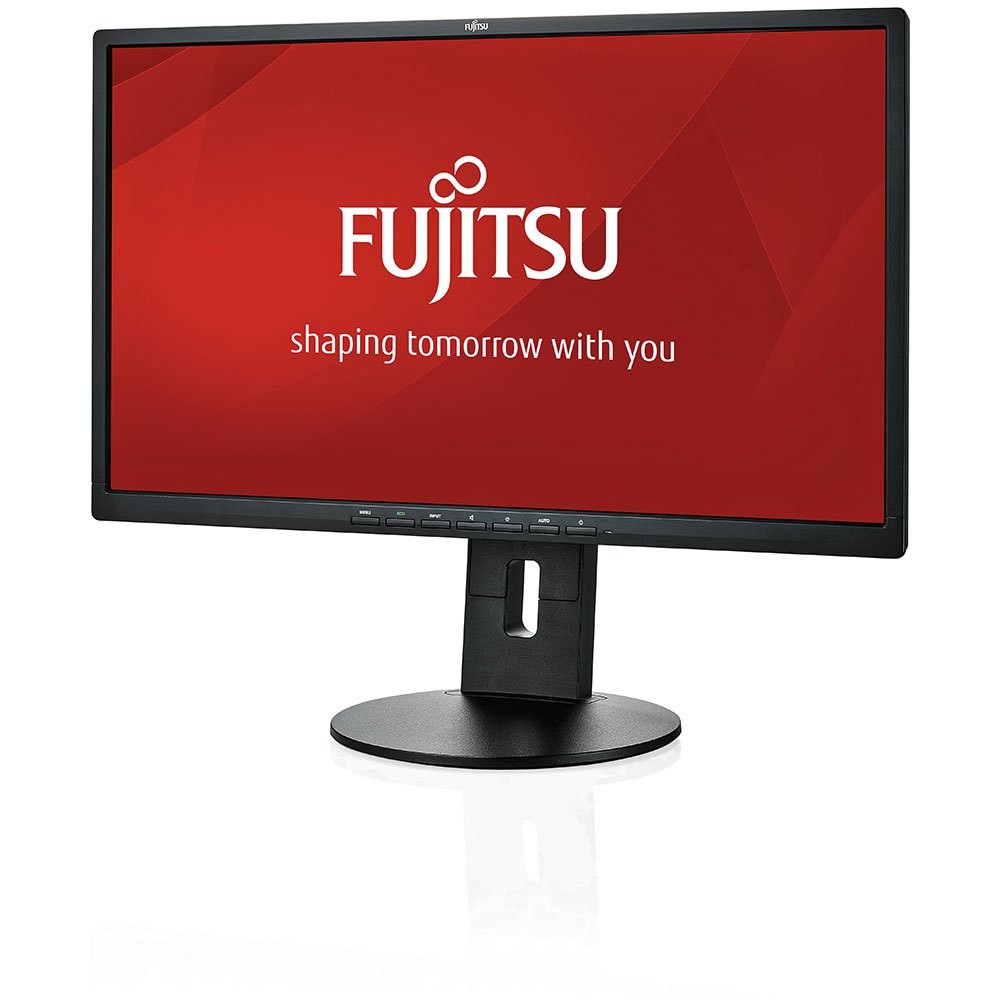 Fujitsu B24-8T 24" ergonomisk IPS LED-skärm med högtalare (beg) - B...