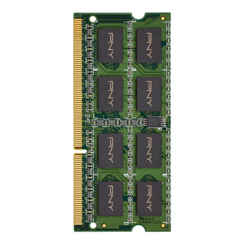 PNY 8GB DDR3 RAM-minne SO-DIMM PC3-12800 (1600MHz) till laptop - MN...