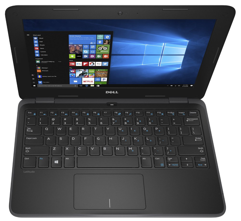 Dell Latitude 3180 11.6" HD Intel 4GB 128GB SSD Win 10 Pro (beg) (s...