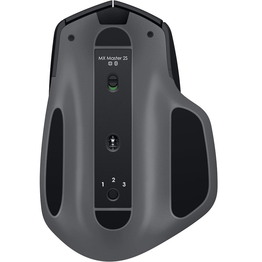 Logitech MX Master 2S trådlös mus med Bluetooth och USB-mottagare