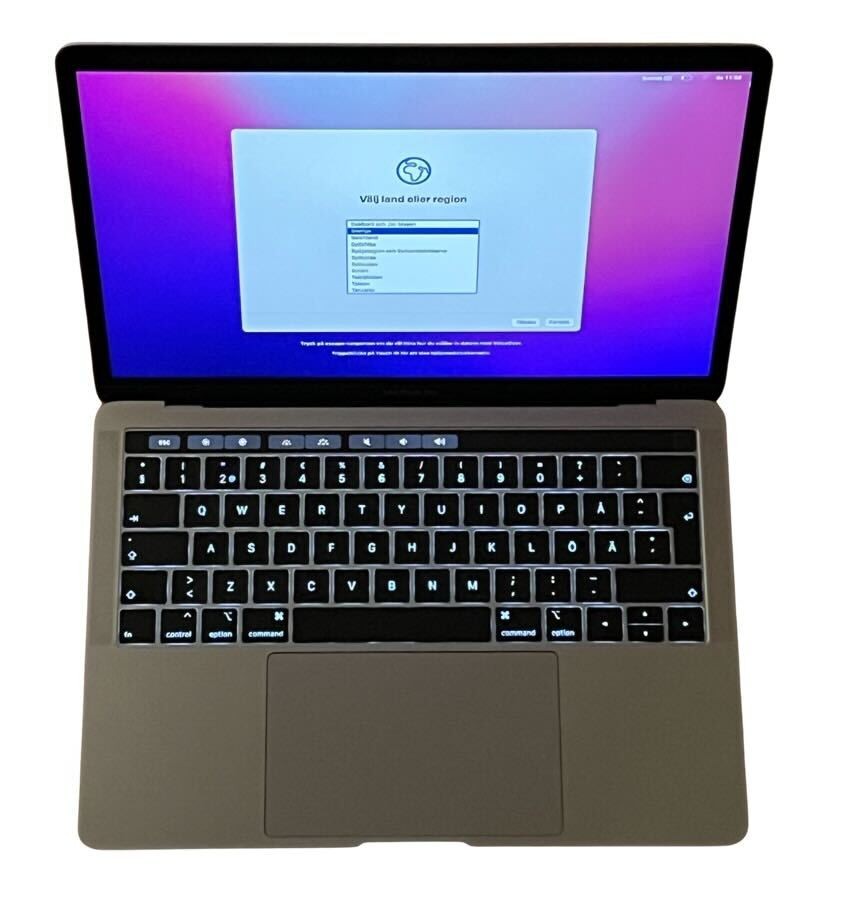 MacBook Pro M1 2020 13-tum Touchbar 8GB 256GB SSD Rymdgrå (beg med ...