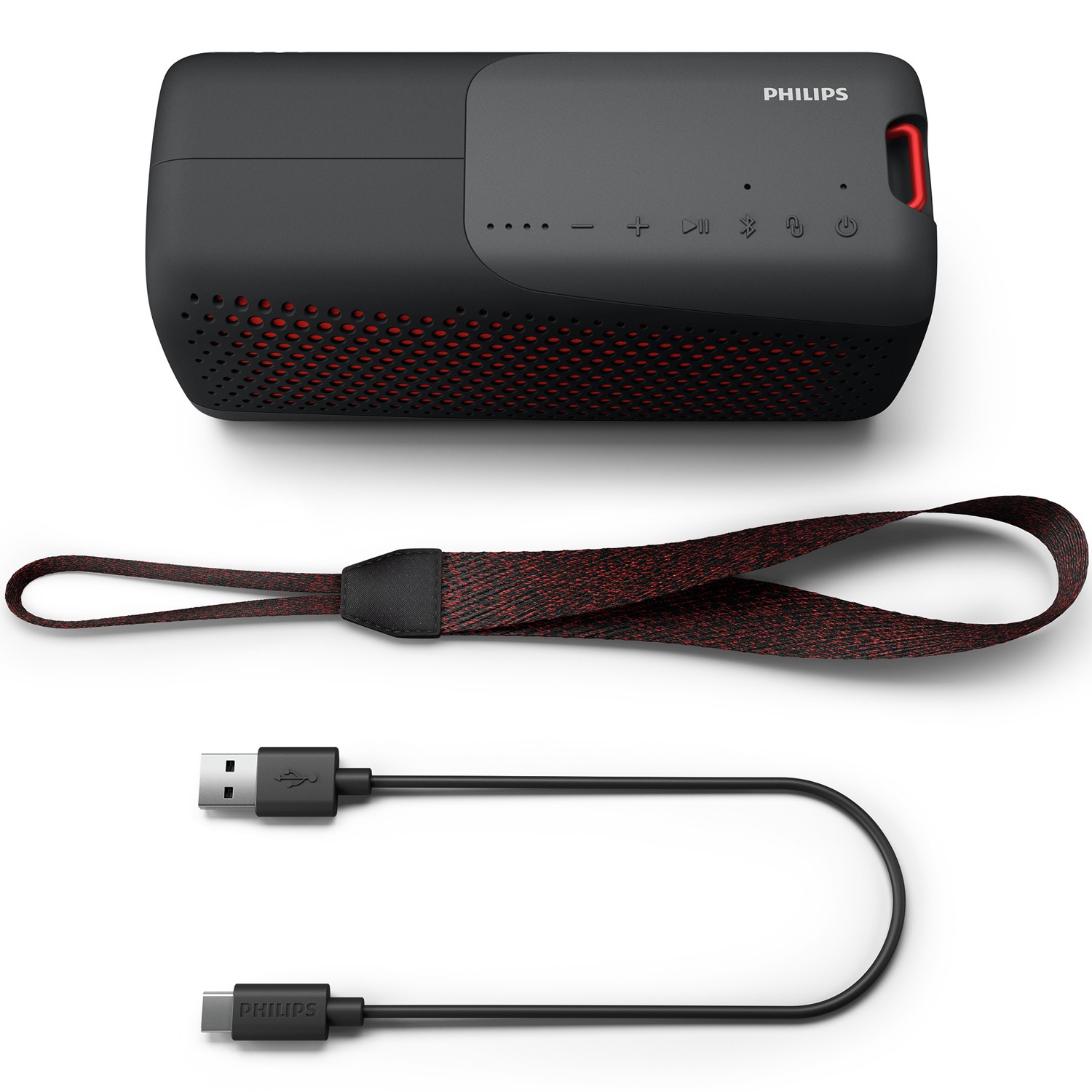 Philips GO portabel vattenskyddad bluetoothhögtalare - TAS4807B/00 ...