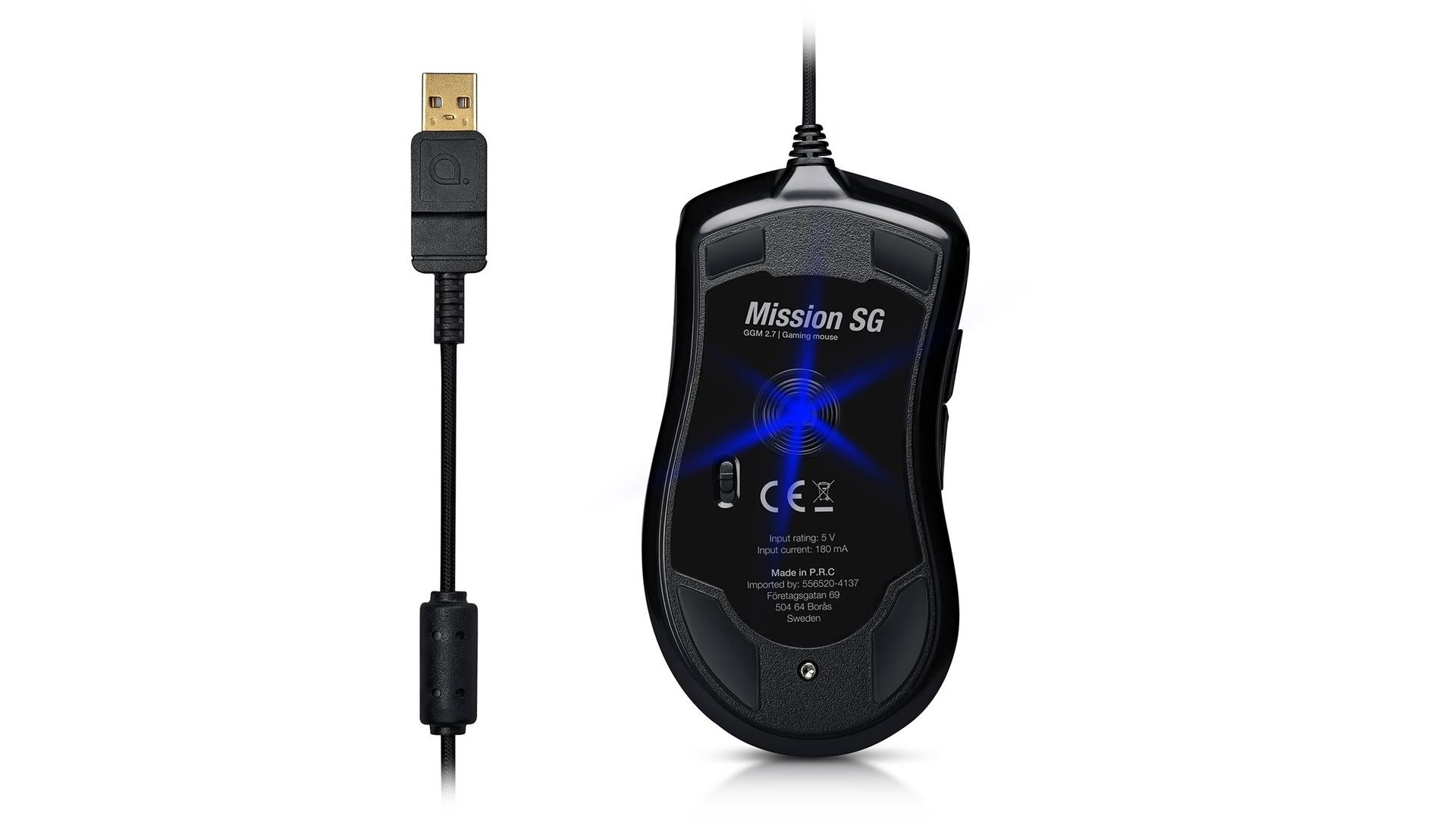 Mission SG Gamingmus - Mission SG GGM 2.7 | Billigteknik.se